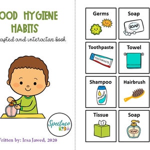 Life Skills for Kids Printable Hygiene Bundle, Busy Book Printable for ...