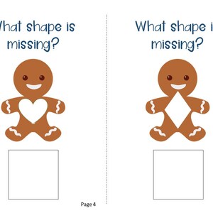Winter Shapes PRINTABLE ADAPTED INTERACTIVE Book for Speech Therapy ...