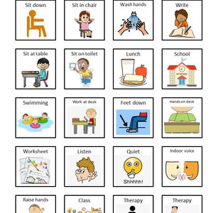 First and Then Visuals, Autism, Behavior Management, Self Regulation ...