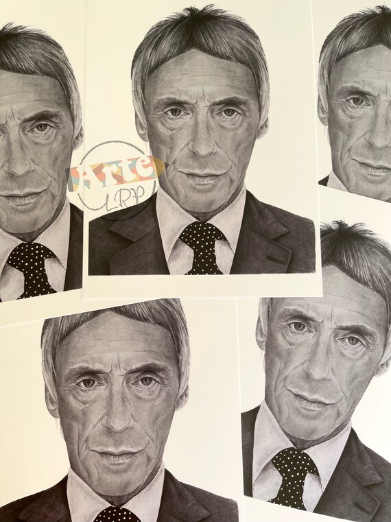 Paul Weller A4 Limited Edition Print | Etsy