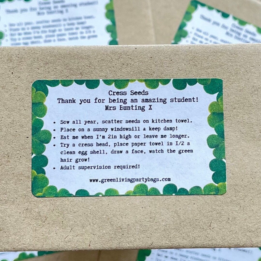 10 X Personalised End of Term Gift, Custom End of School Year Favour ...