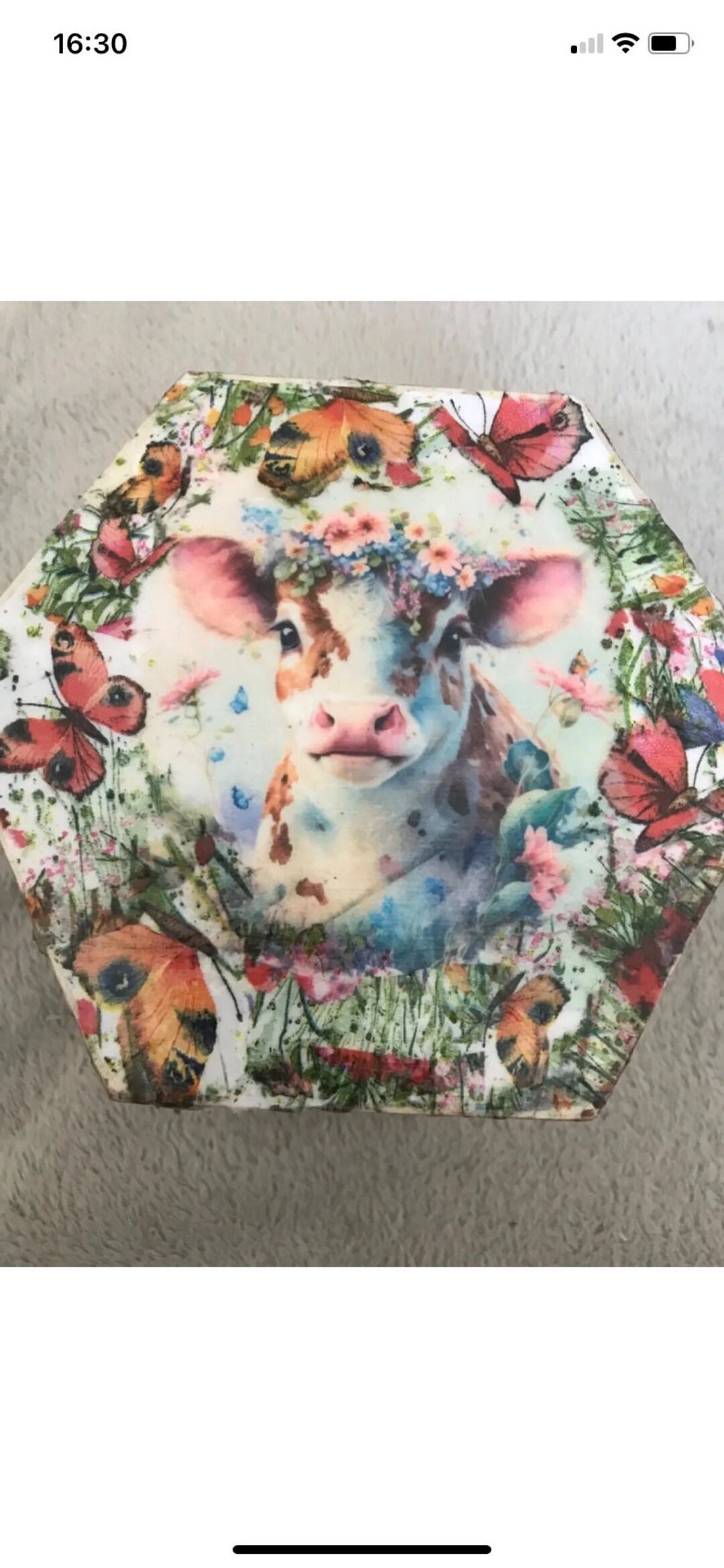 Cheeky Cow Jewellery Box Medium Size Jewellery, Keepsake, Memory, - Etsy