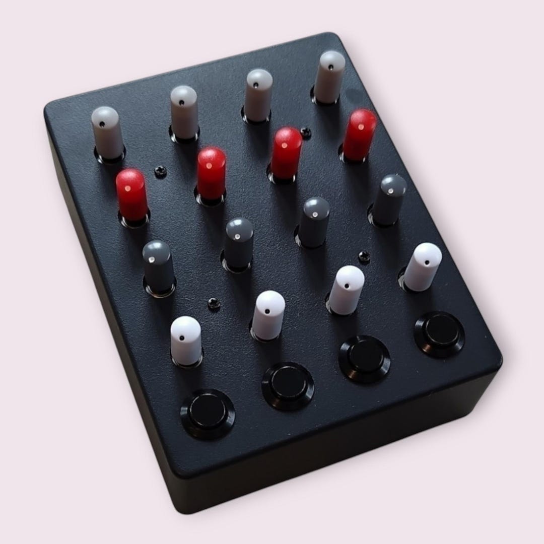 Midi Controller BB-S2 / DIN Midi Out / USB-C / 16 Pots / 4 Buttons ...
