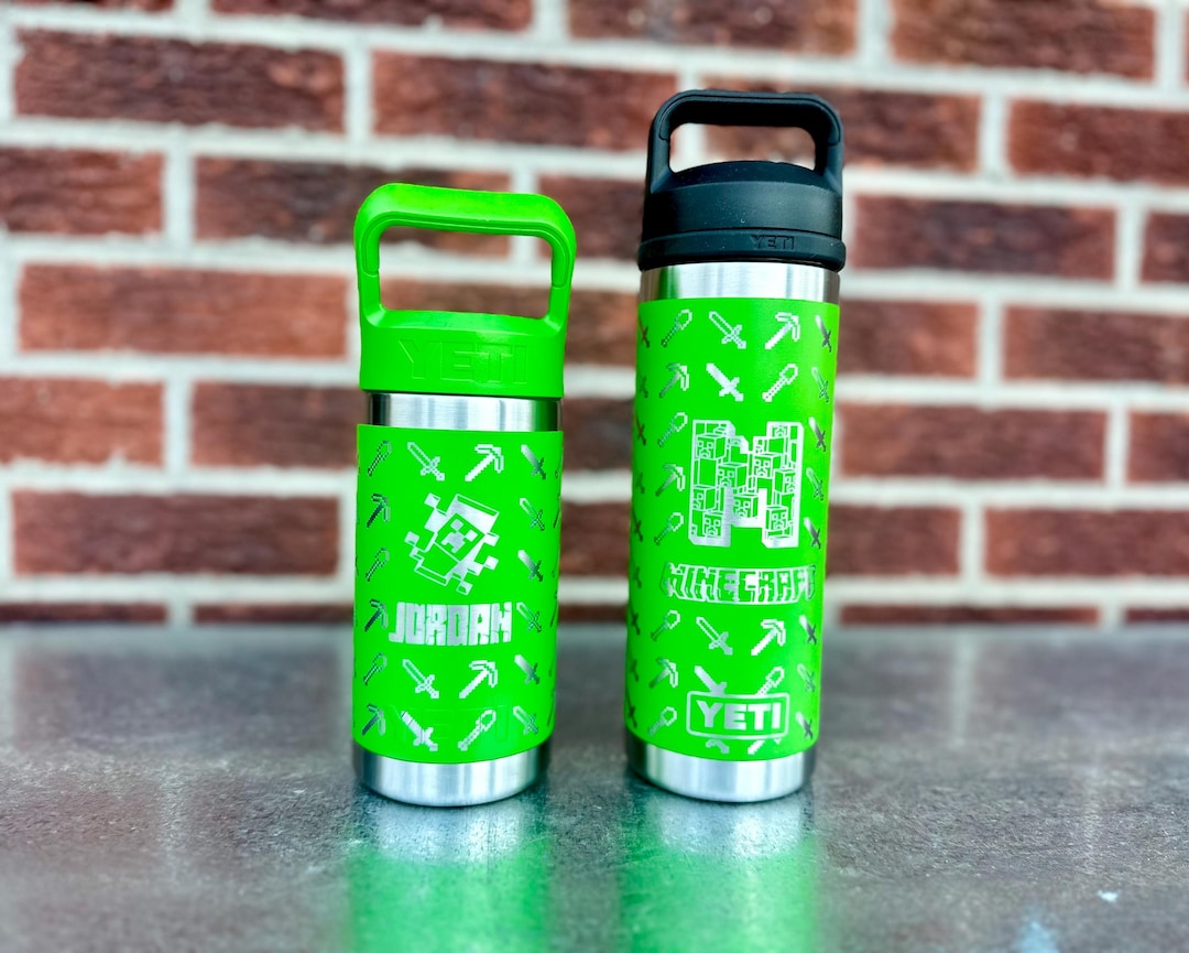 Mine It Out! - Personalized Engraved YETI Water Bottle/ Minecraft ...