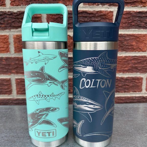 Whale Sharks Water Bottle - Etsy