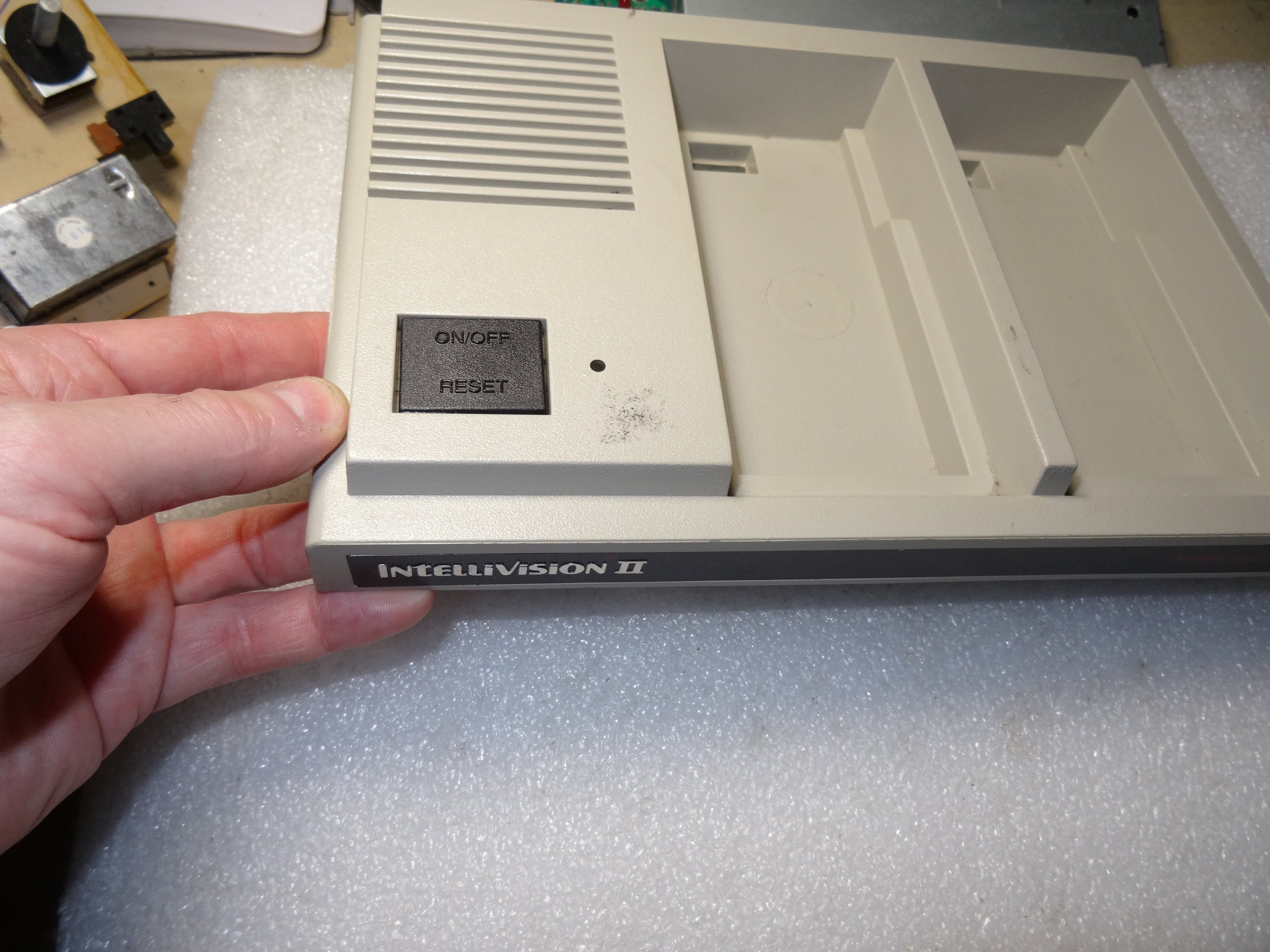 Mattel Intellivision II Top Cover ONLY #3-just OK Cosmetic-mild Fade ...