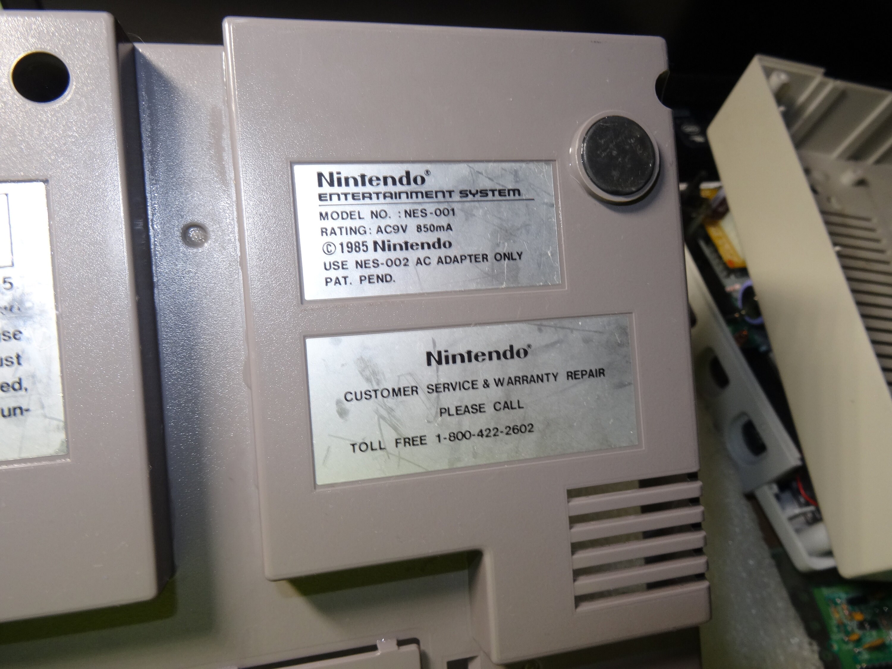 Nintendo NES Nes-001 Side Loader Empty Bottom Case ONLY-Just | Etsy