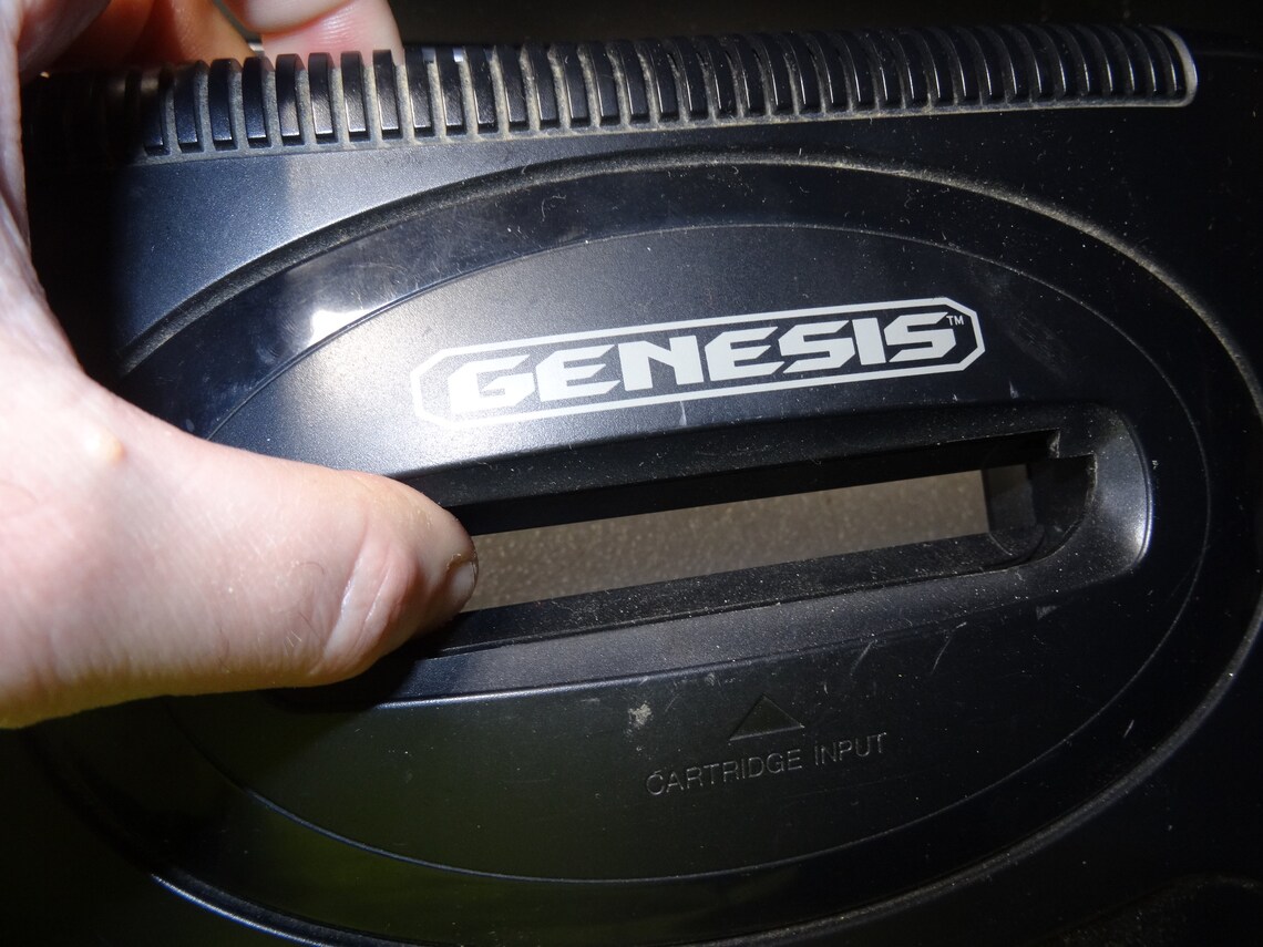 SEGA Genesis Model 1631 Top Cover Only-just OK Cosmetic | Etsy
