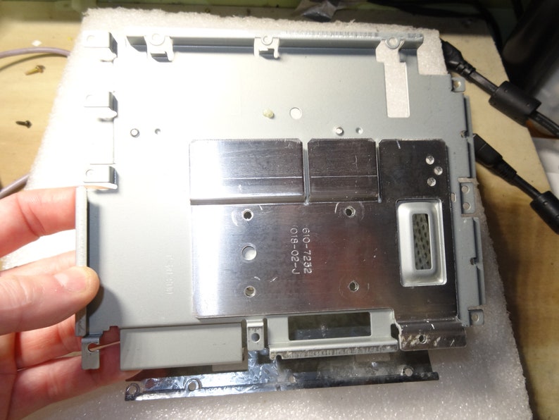 SEGA Dreamcast Model 1 Labeled Clean Cosmetic Top & Bottom Metal Heat ...