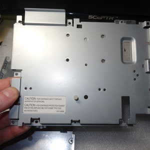 SEGA Dreamcast Model 2 Labeled Clean Cosmetic Top & Bottom Metal Heat ...
