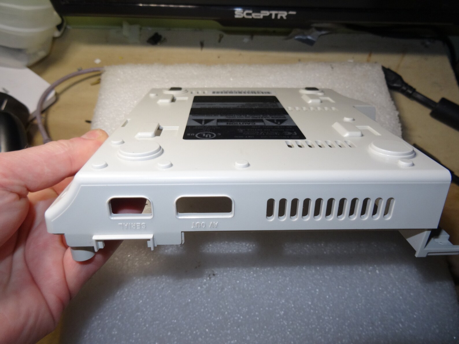 SEGA Dreamcast Model 1 Labeled Just OK Cosmetic Bottom Only-mark And/or ...