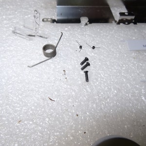 Psone Top Cover Parts With Memory Flaps, Screws, Metal, Springs ...