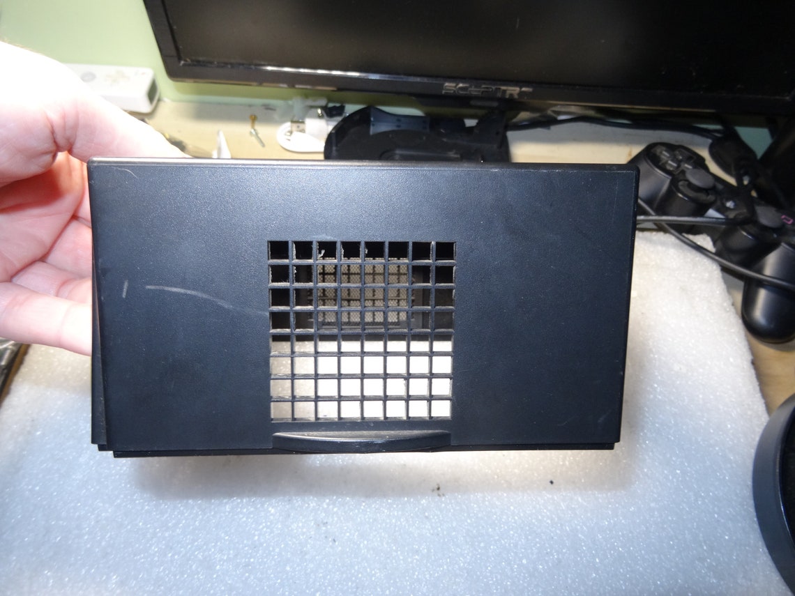 Nintendo Game Cube DOL-001 & DOL-101 Top Empty Black Cover Frame Only ...