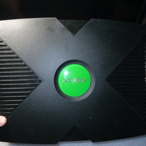 Original Xbox Empty Top Case-no Metal Liner-just OK Cosmetic Condition ...