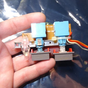 Nintendo NES Nes-001 Side Loader-nes-sw-01 Power and Reset Button With ...