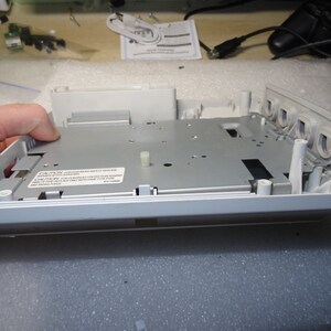 SEGA Dreamcast Model 2 Labeled Just OK Cosmetic Bottom W/plates & Port ...