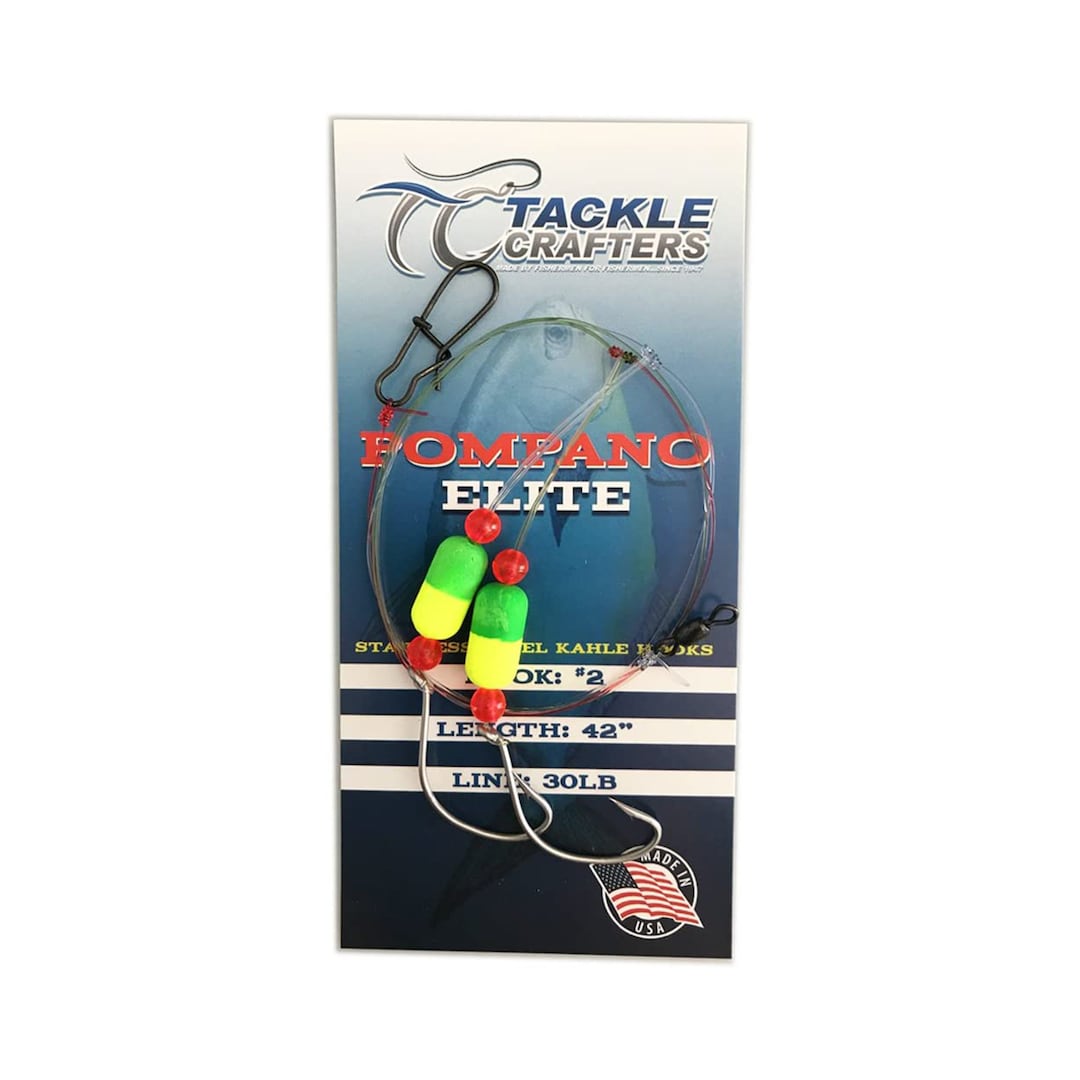 Pompano Fishing Rig 12 PACK - Fishing Gear - Fishing Tackle - Surf ...