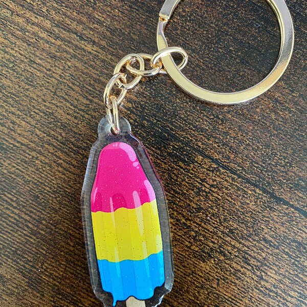 Popsicle Keychain - Etsy