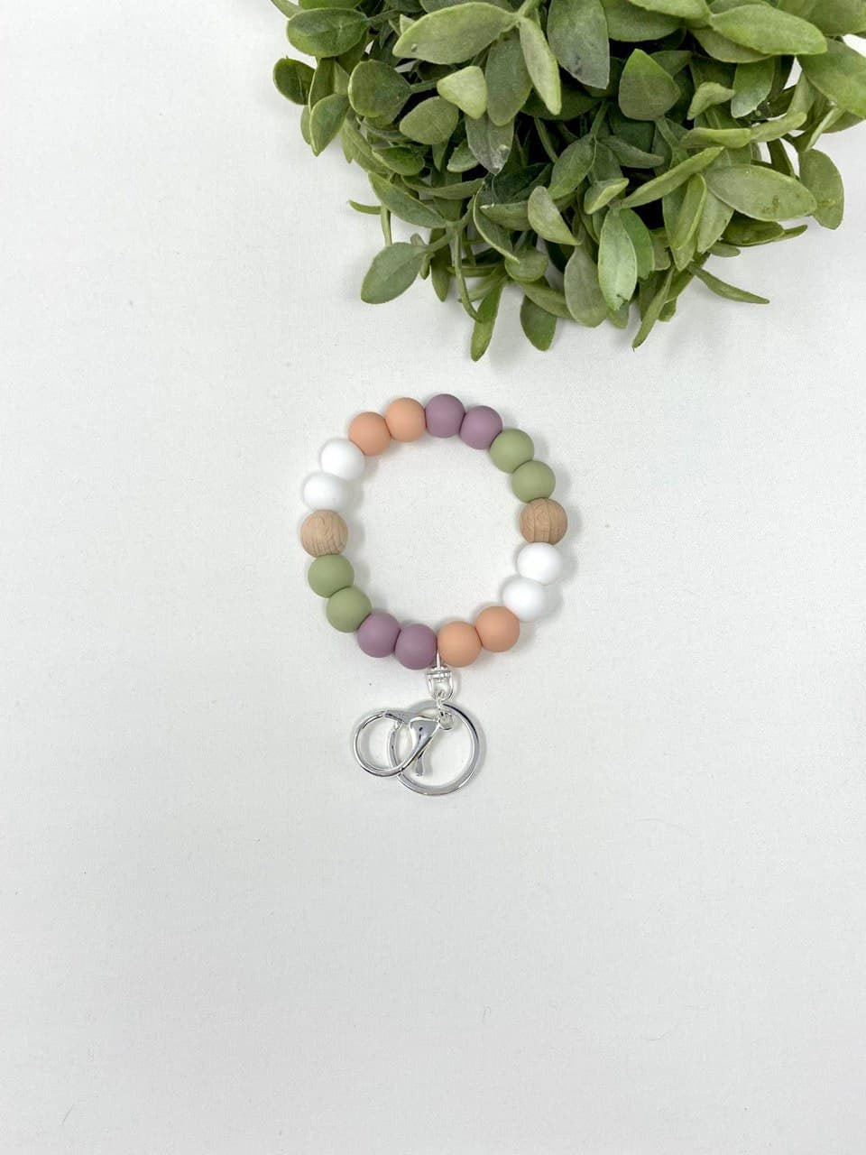 Wristlet Keychain Pastel Keychain Minimalist Wristlet | Etsy