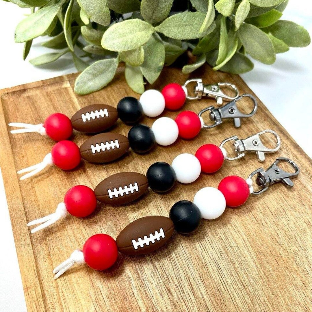 Minimalist Boho Keychain, Nebraska Keychain, Huskers Football Keychain ...