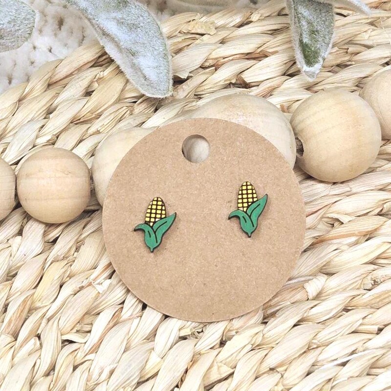 Colorful Food Earrings - Etsy