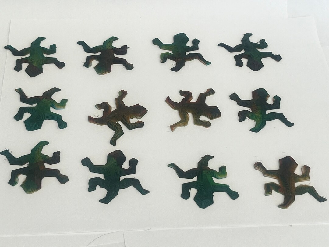 12 Pcs Lizard Puzzle Escher Tessellation 3d Puzzle - Etsy