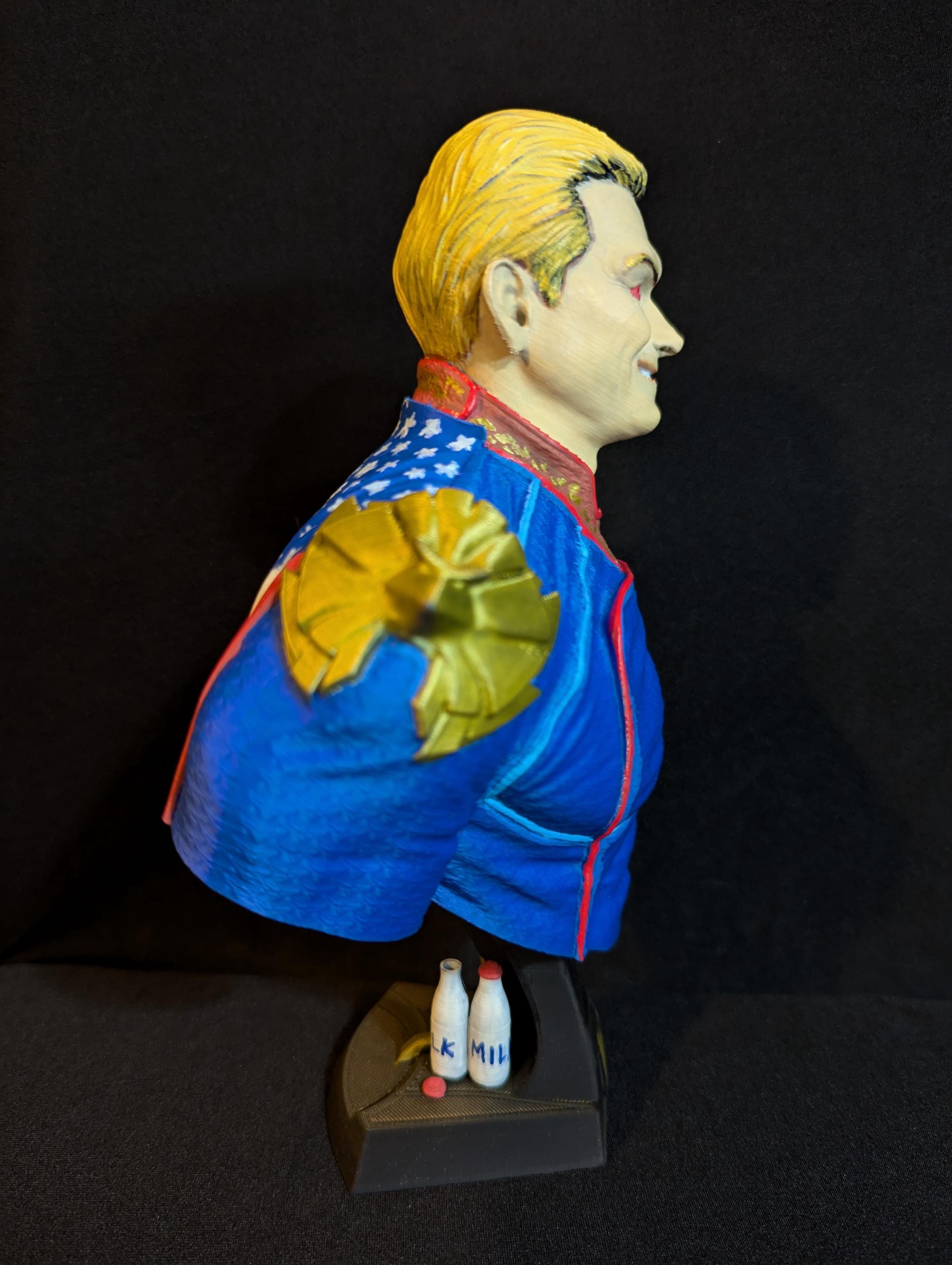 The Boys Homelander Bust - 3d Printed Figure - Etsy
