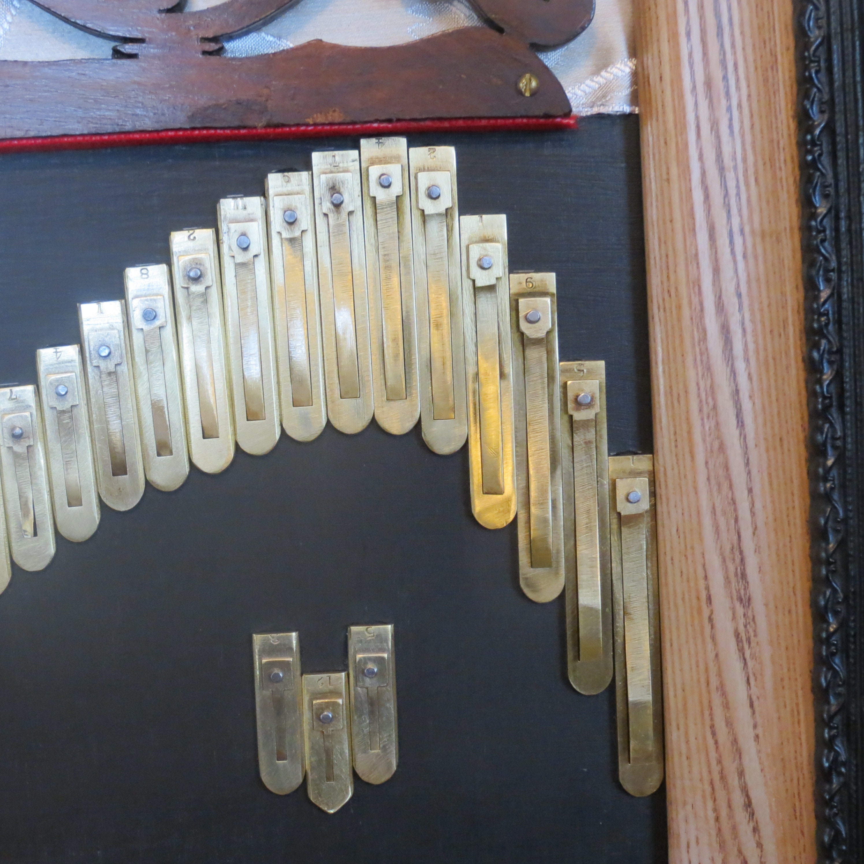 Piano, Organ, Art, Vintage, Ivory Keys, Music, Recycle, Found, Framed ...