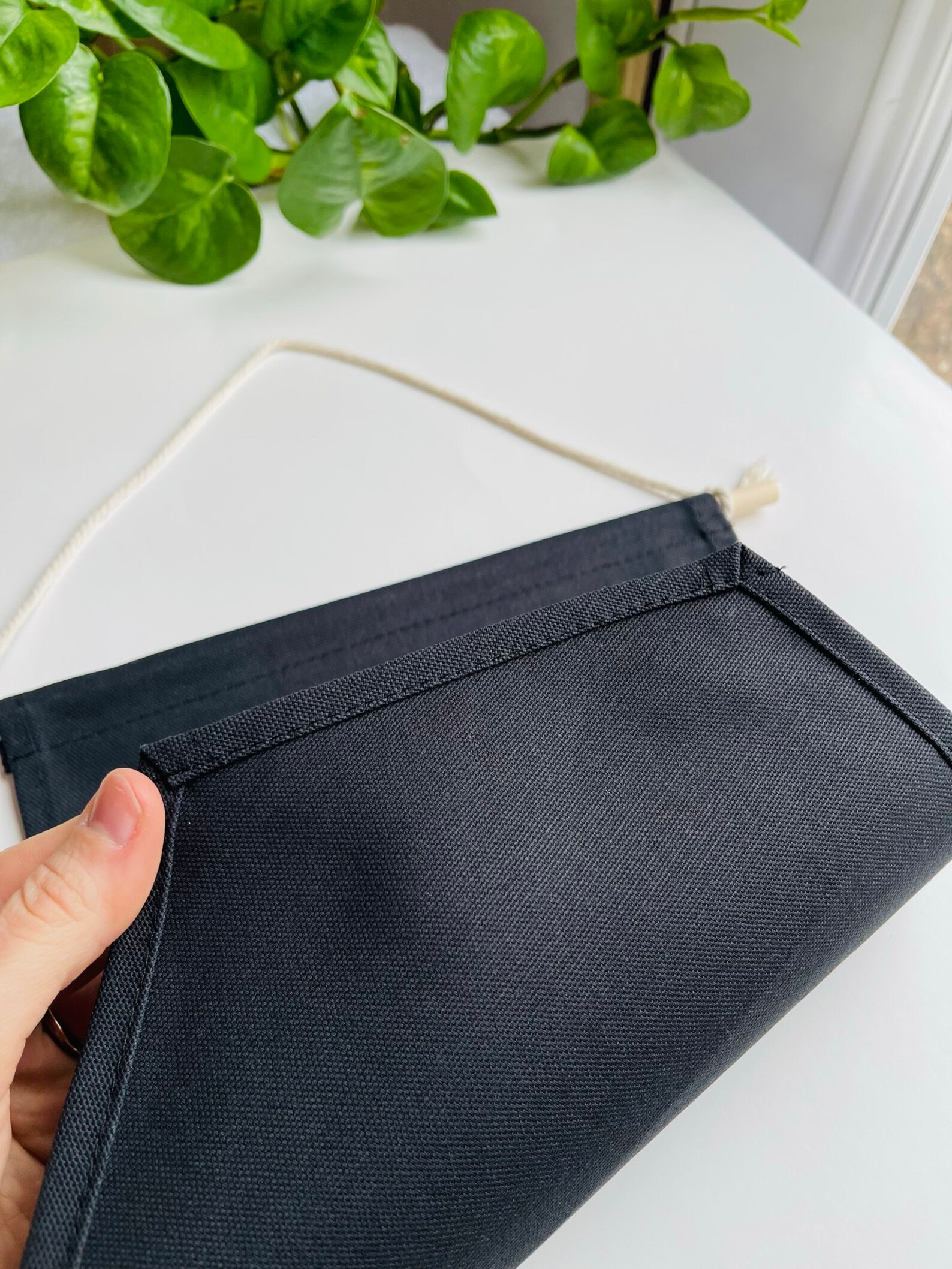 Custom Wedding Canvas Flag, Personalized Modern Font, Custom Boho ...