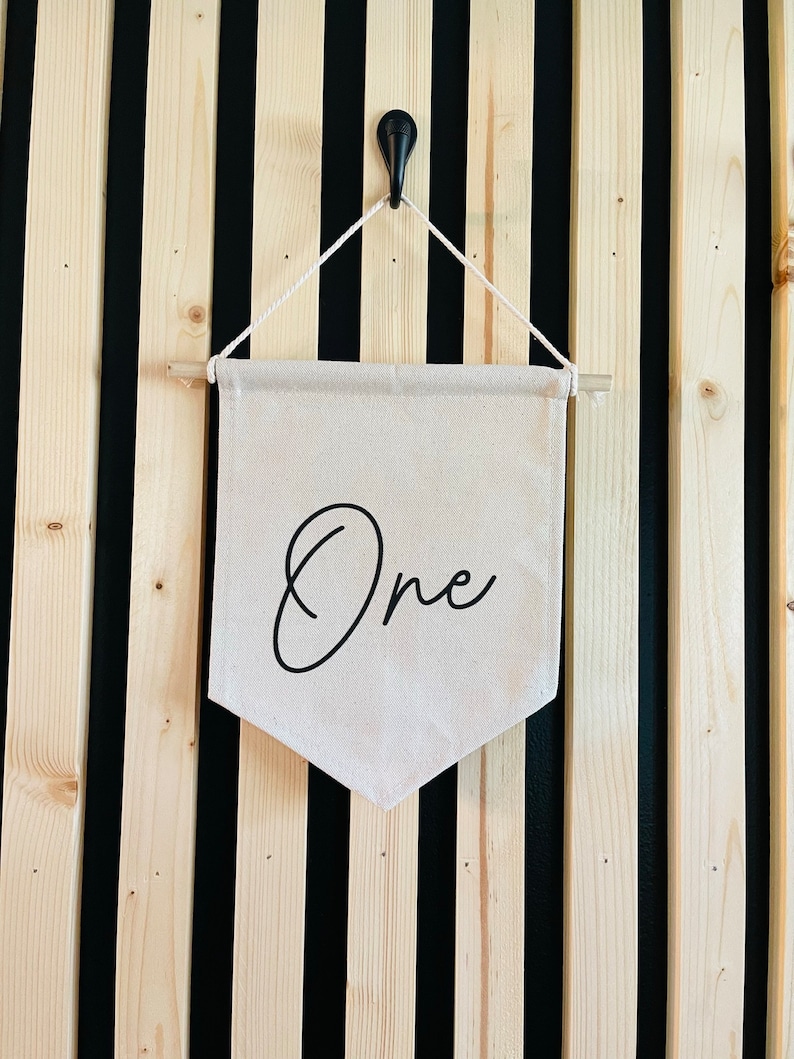 Custom Canvas Banner Personalized Cursive Custom Boho Wall - Etsy