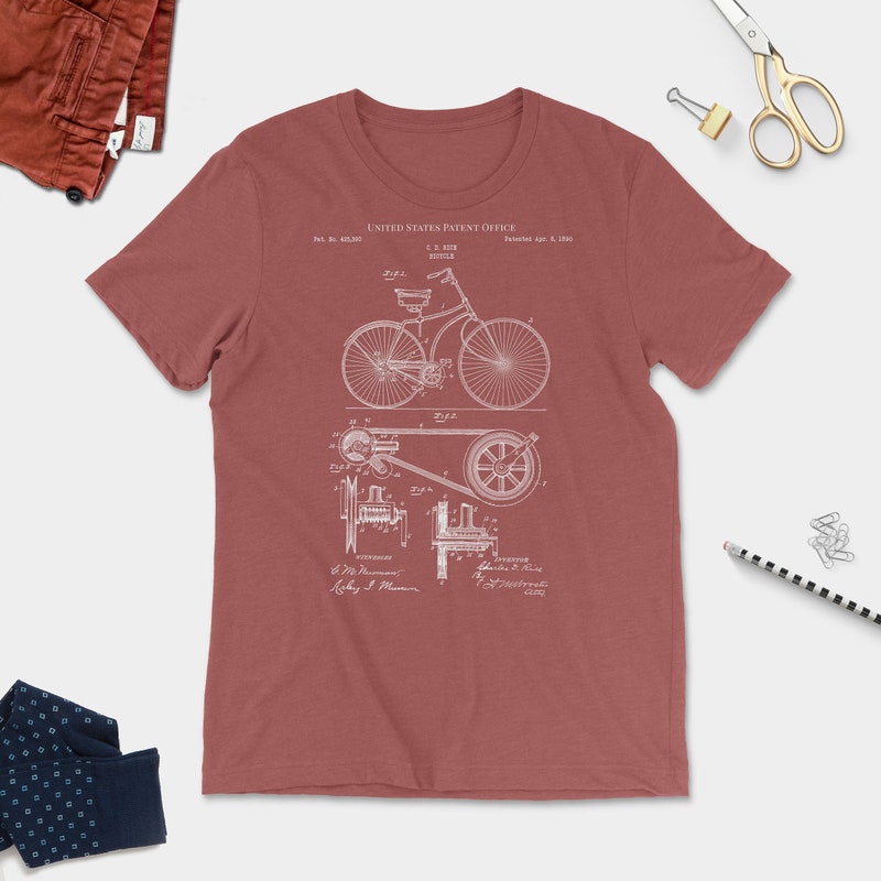 Vélo Shirt - Etsy