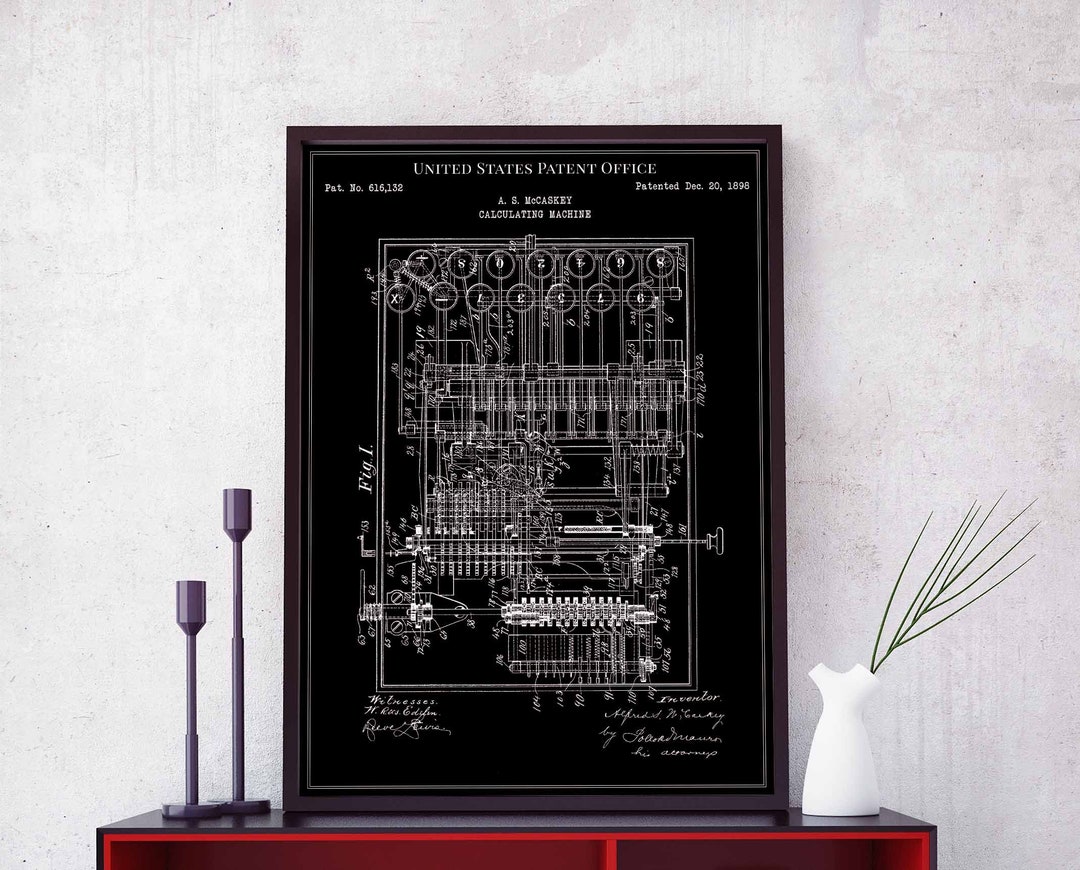 Calculating Machine 1898 Engineer Nerd Numbers Equation University ...