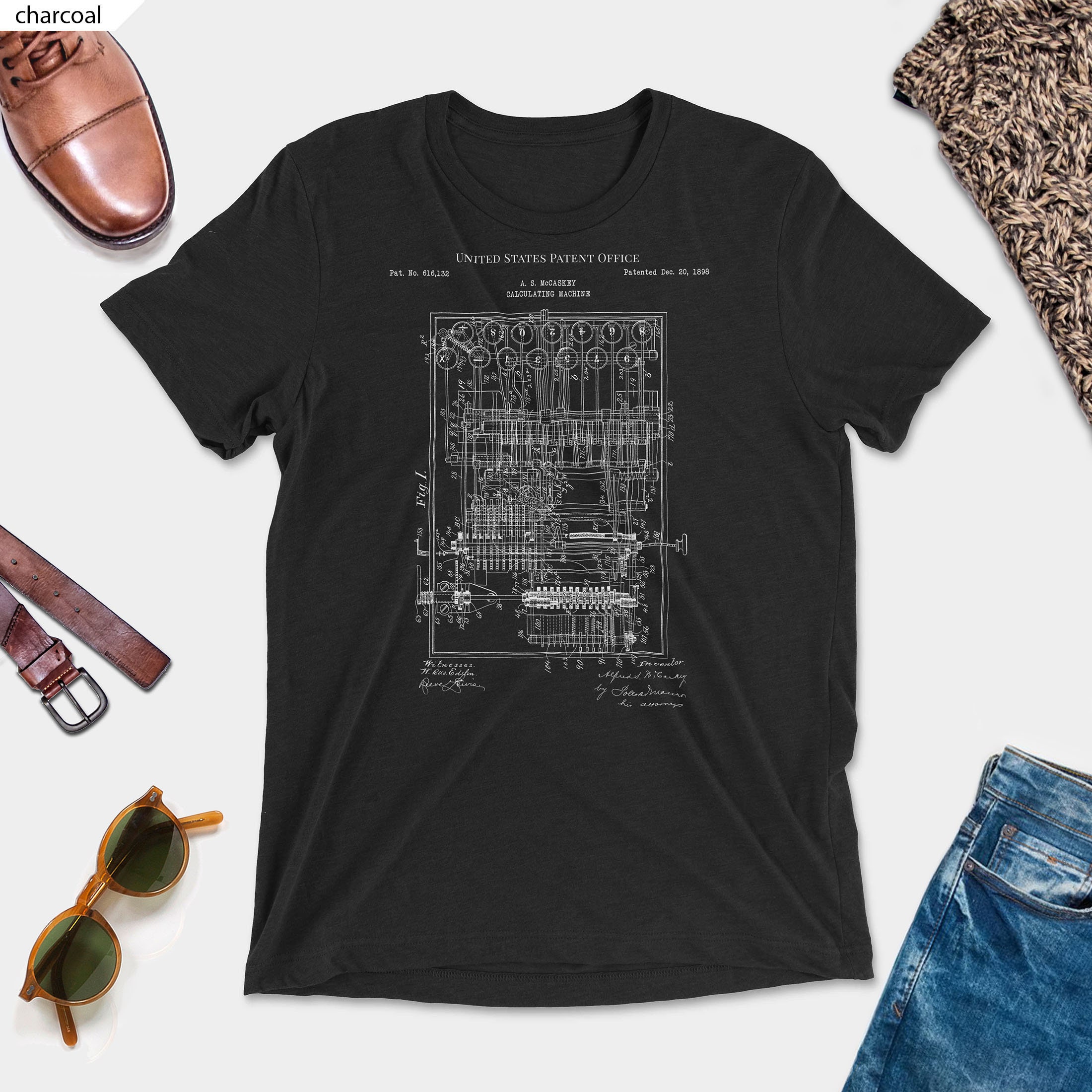 Calculating Machine 1898 Engineer Nerd Numbers Equation University T ...