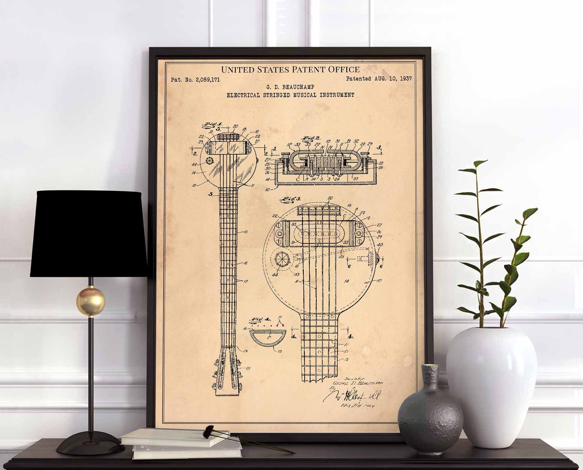 Electrical Stringed Musical Instrument 1937 Folk Traditional | Etsy