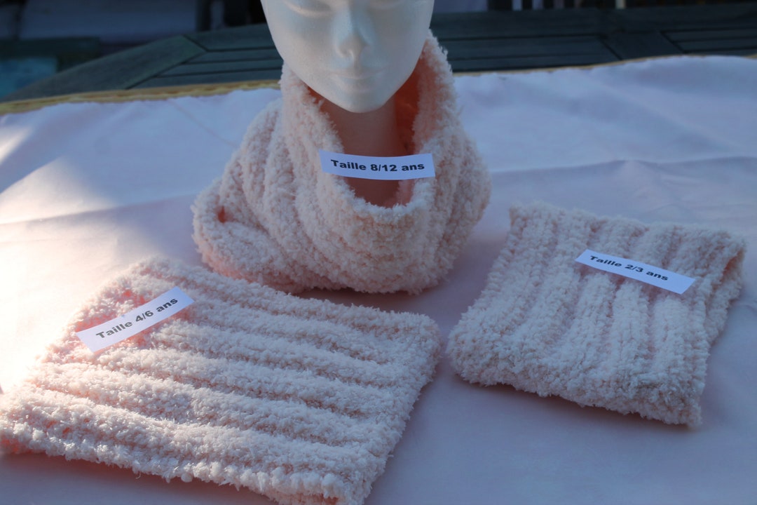 Children's Snood, Sizes 2/3 Years, 4/6 Years, 8 to 12 Years, Acrylic ...