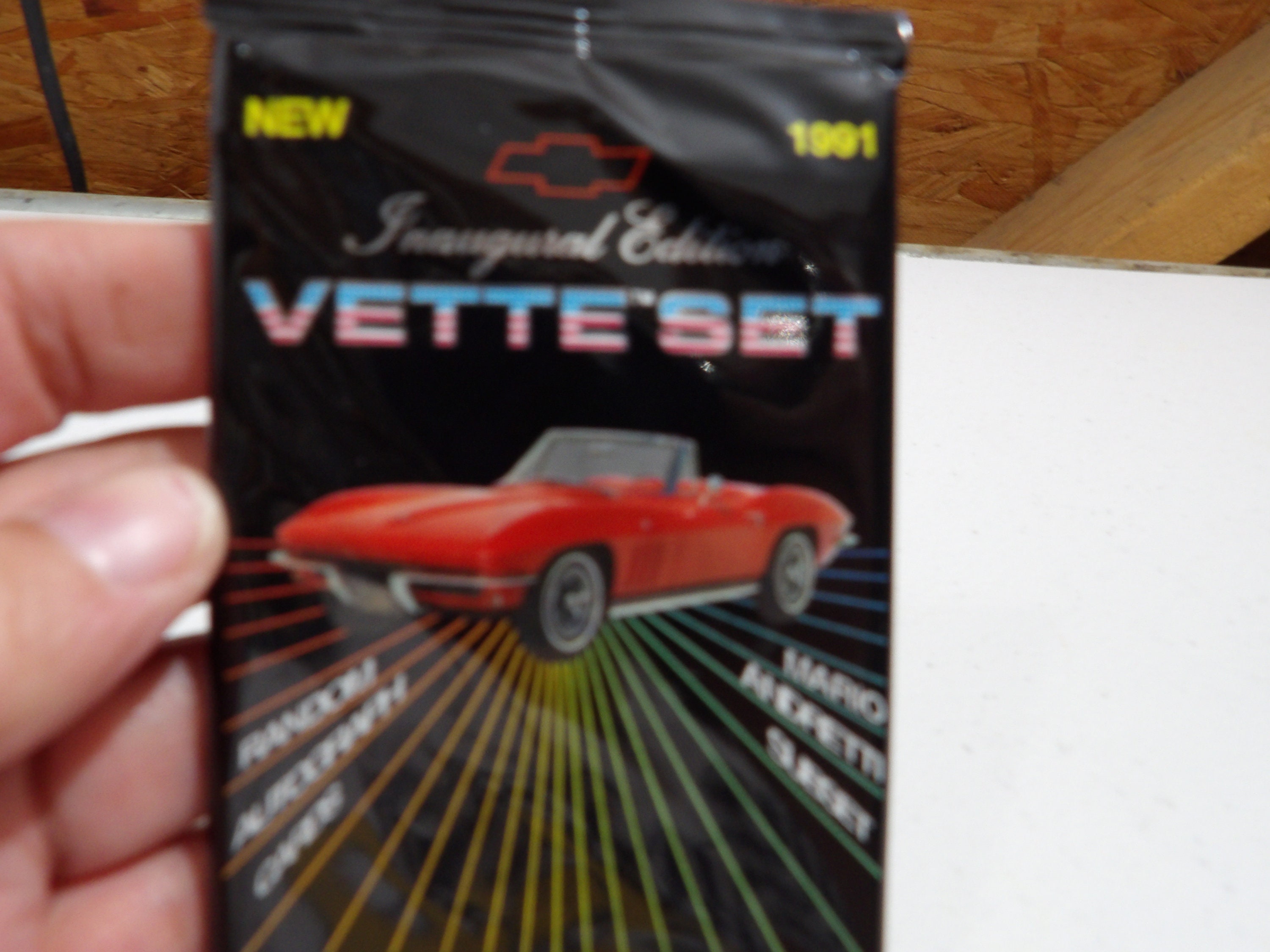Vette Set Trading Cards Inaugural Edition 1991 Corvette Trading Cards ...
