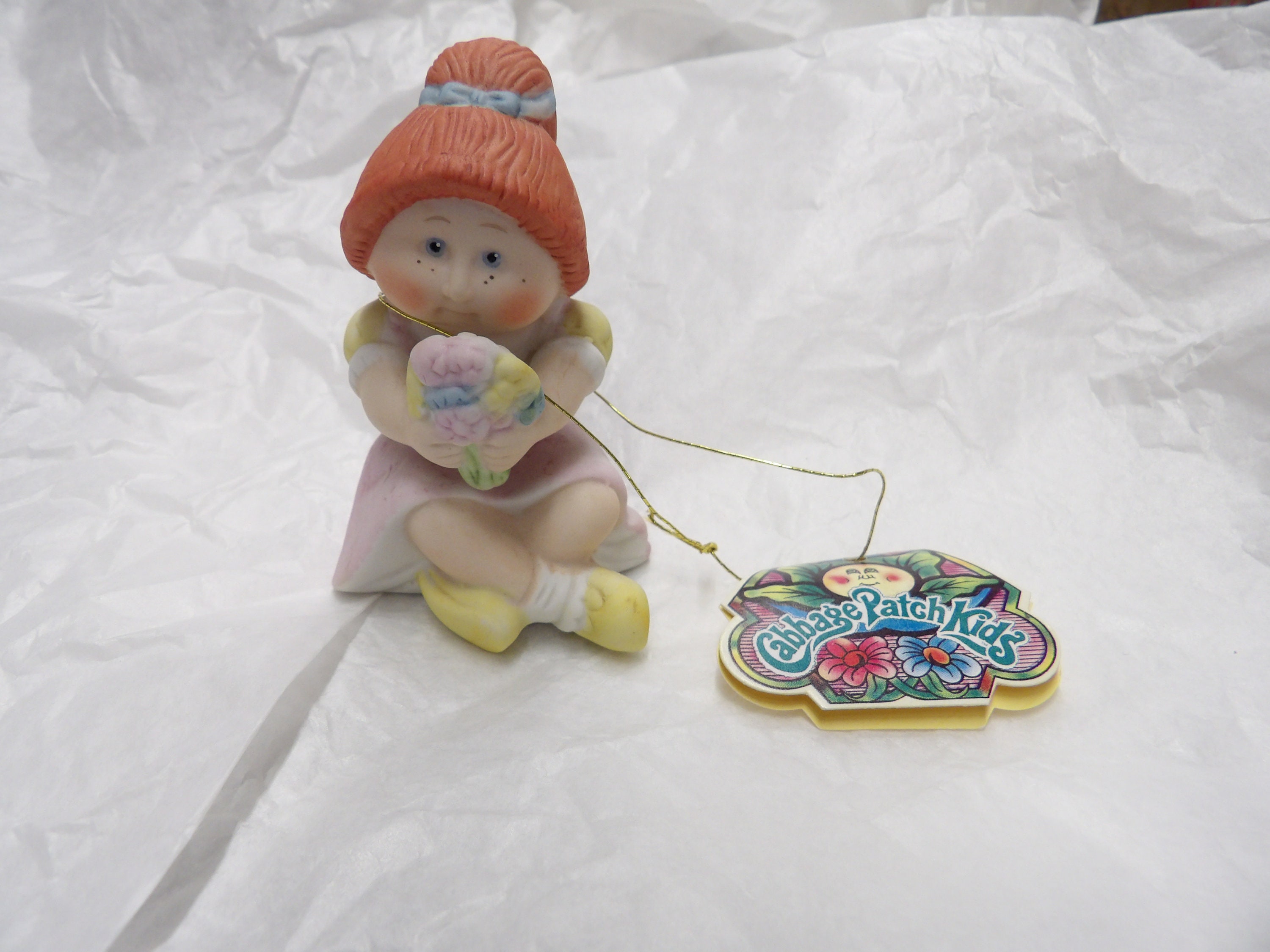 Vintage Porcelain Cabbage Patch Kids Figurine - Cabbage Patch - Doll ...