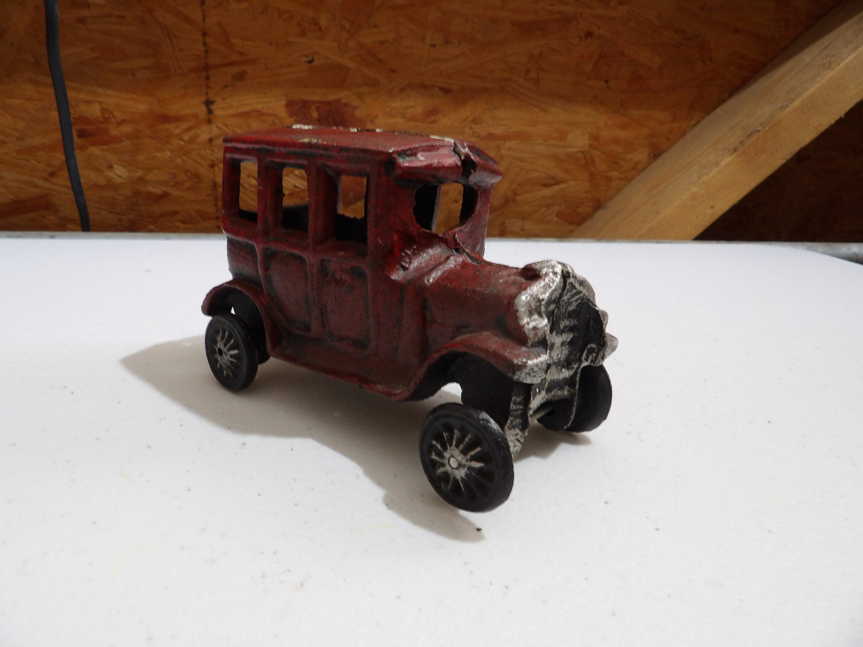 Vintage Cast Iron Toy Car - Toy Car - Cast Iron - Vintage Toy - Etsy