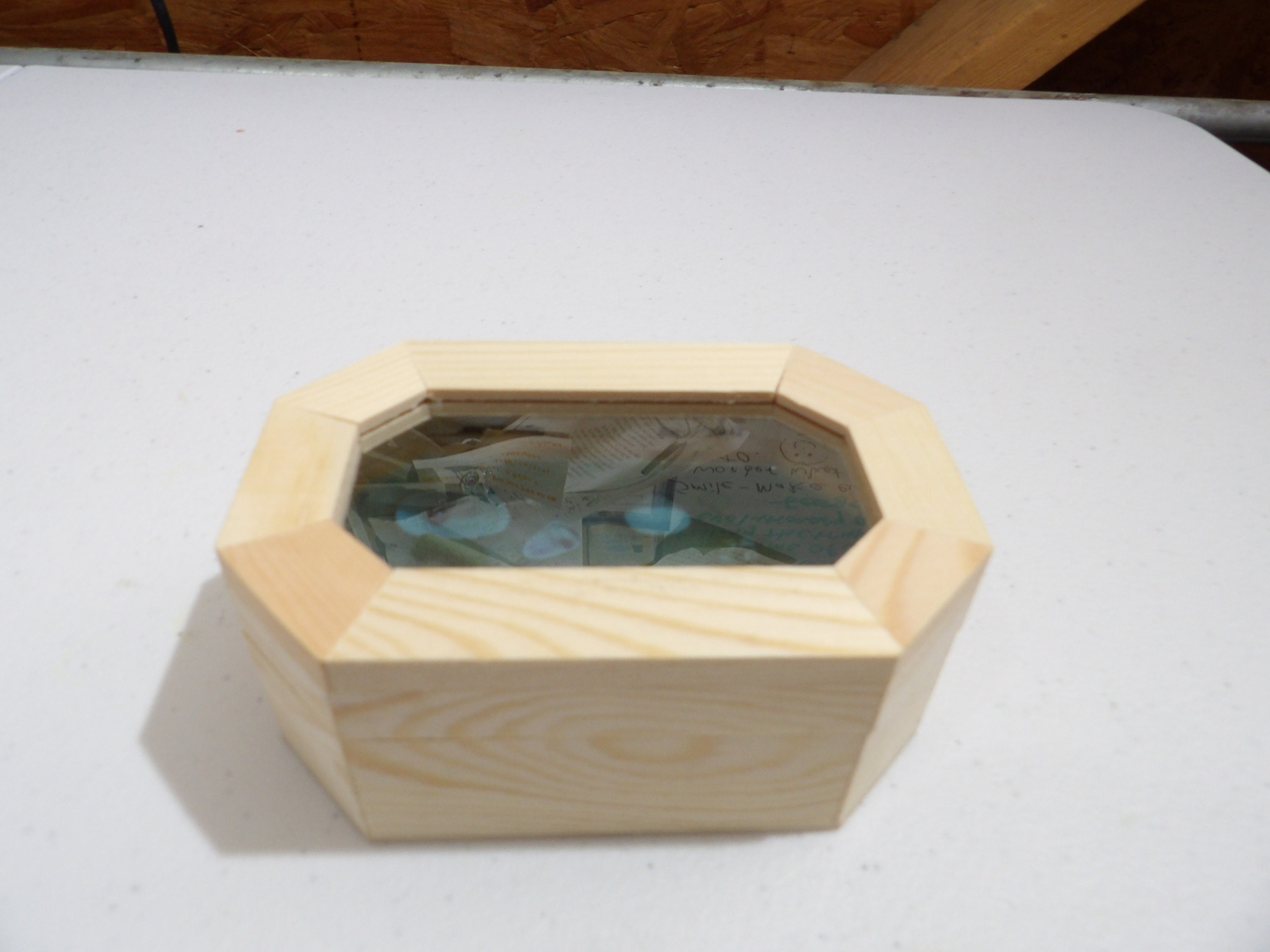 Ocean in A Box Resin Water Scene Resin Art Underwater Scene Handmade - Etsy