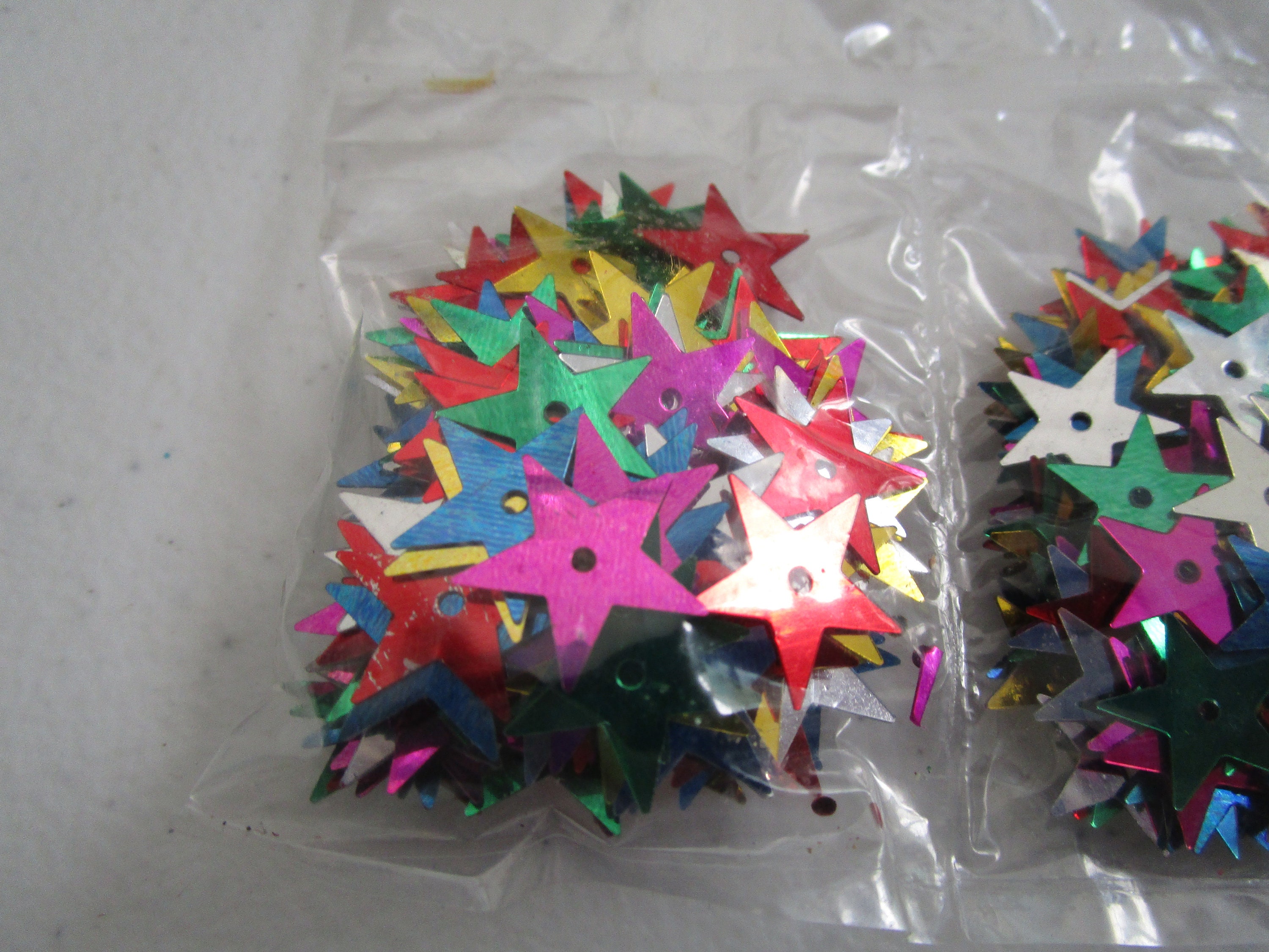 Assorted Star Sequins - 3 Different Sizes - Etsy