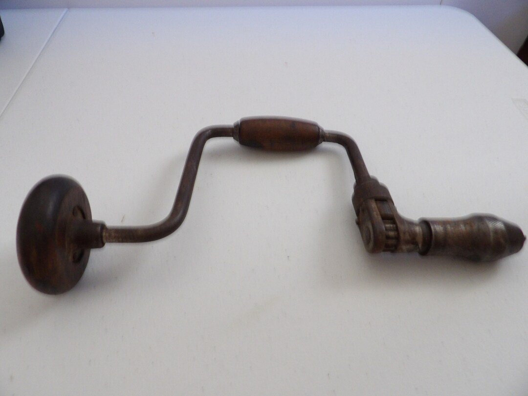 Vintage Manual Hand Drill - Hand Drill - Vintage Hand Tool - Etsy