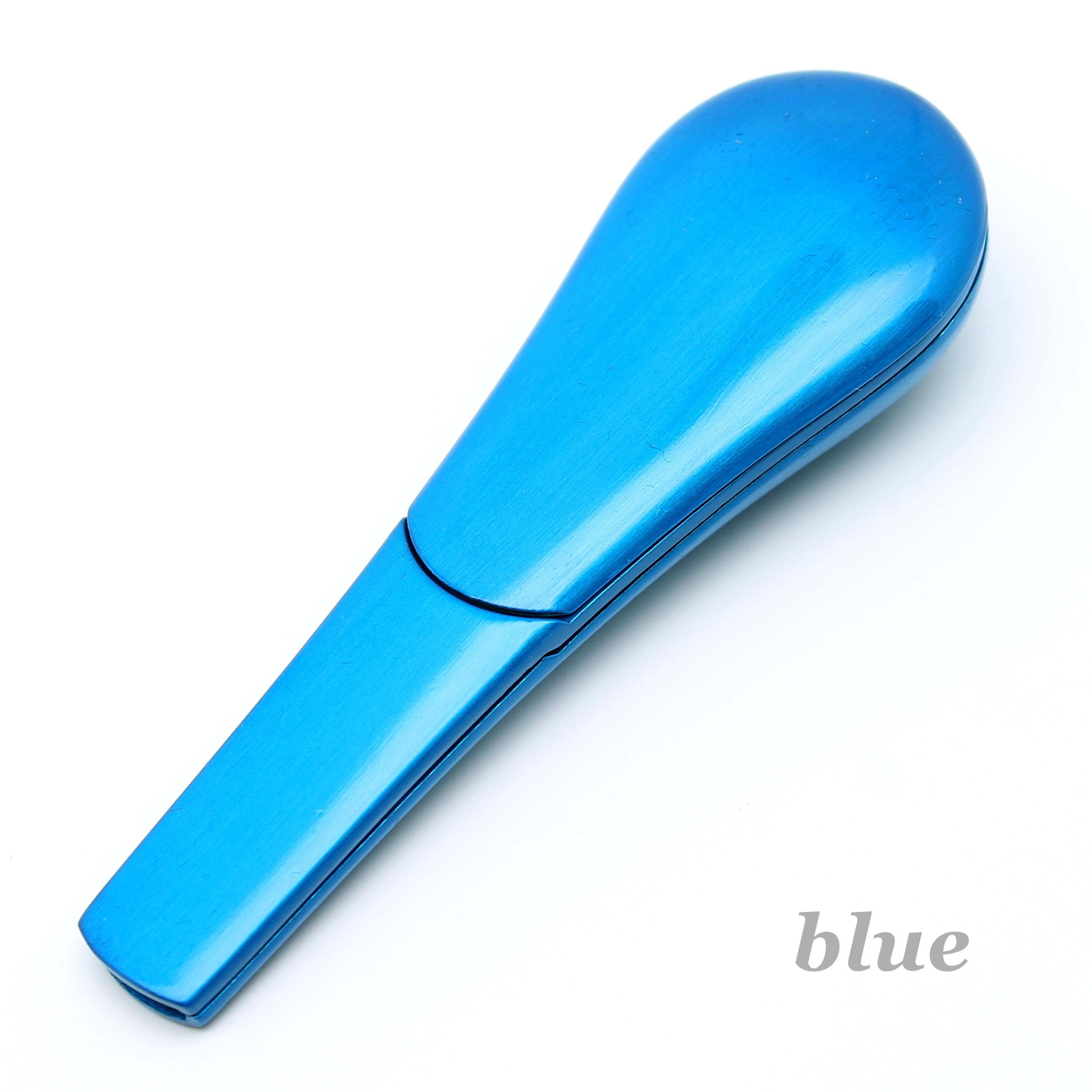 Metal Smoking Pipes 3.8" Magnetic Lid Zinc Alloy Smoke Bowl Tobacco ...