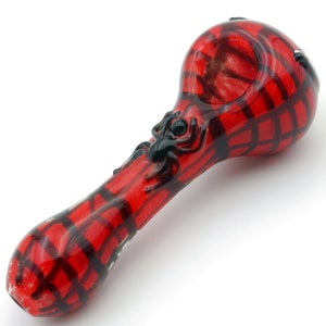 Spider-man 4" Glass Smoke Bowl Tobacco Pipe Smoking Pipes Bowls Heavy ...