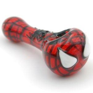 Spider-man 4" Glass Smoke Bowl Tobacco Pipe Smoking Pipes Bowls Heavy ...