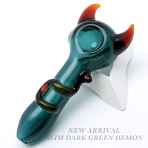 5" Glass Smoking Pipe "demon" Devil Tobacco Bowls for Smoke Bowl Pocket ...