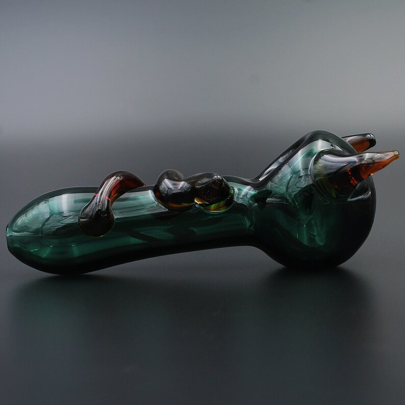 5 Glass Smoking Pipe demon Devil Tobacco | Etsy