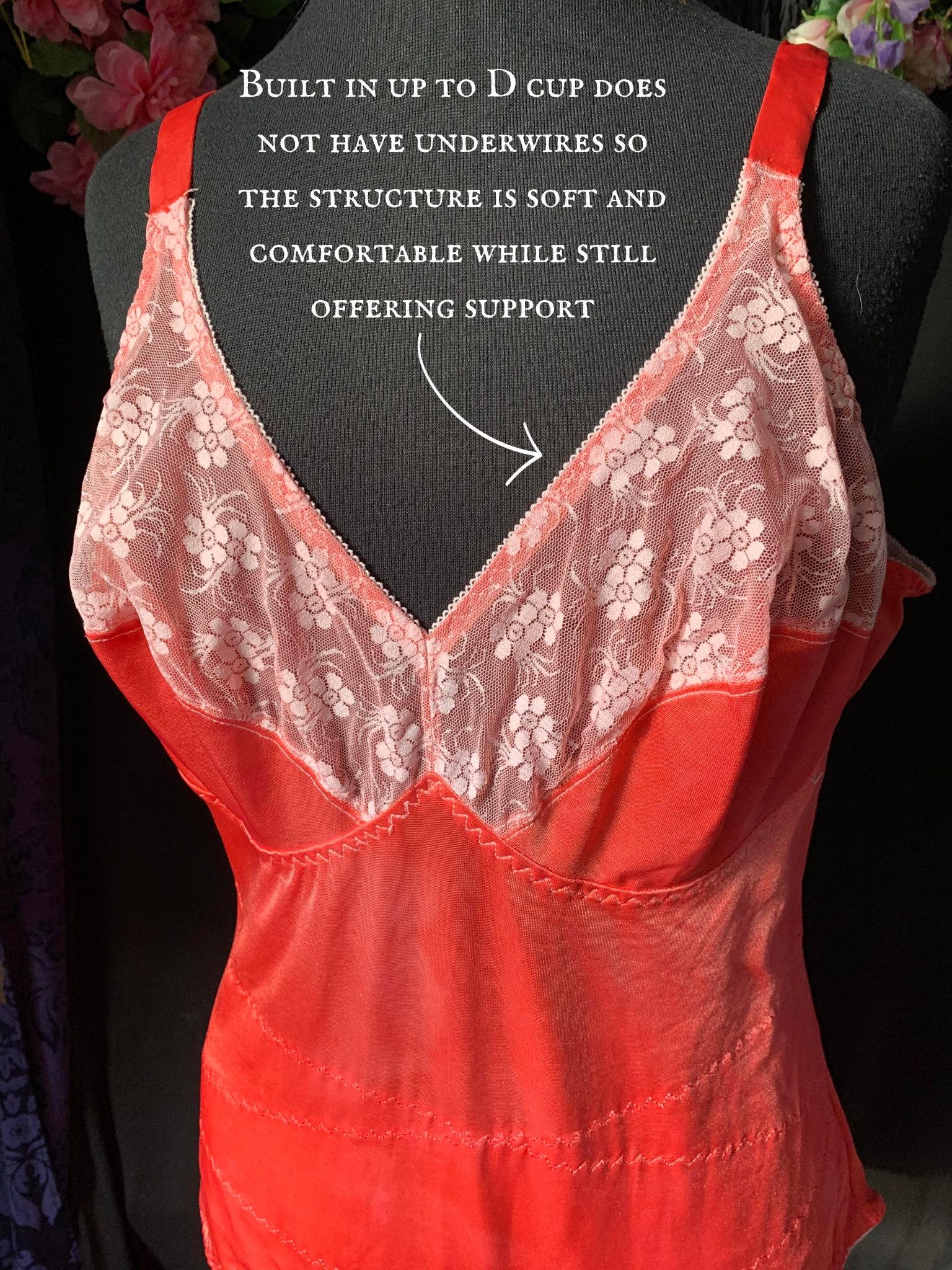 Vintage Turned Ooak Tie Dye Coral Pink Bodysuit Girdle Retro Onesie