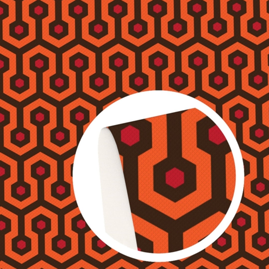 The Shining Carpet Pattern Faux Leather Sheet, Synthetic Leather for ...