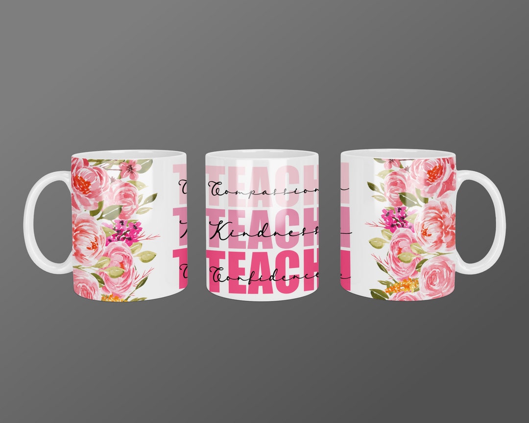 Teacher's Teach Mug - Etsy