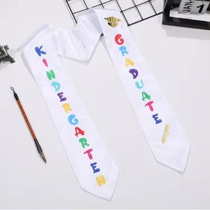 Create Your Own Custom Kids Graduation Stoles Keepsakes - Etsy
